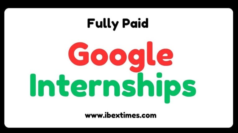 Google Internships 2025-2026 | Fully Paid